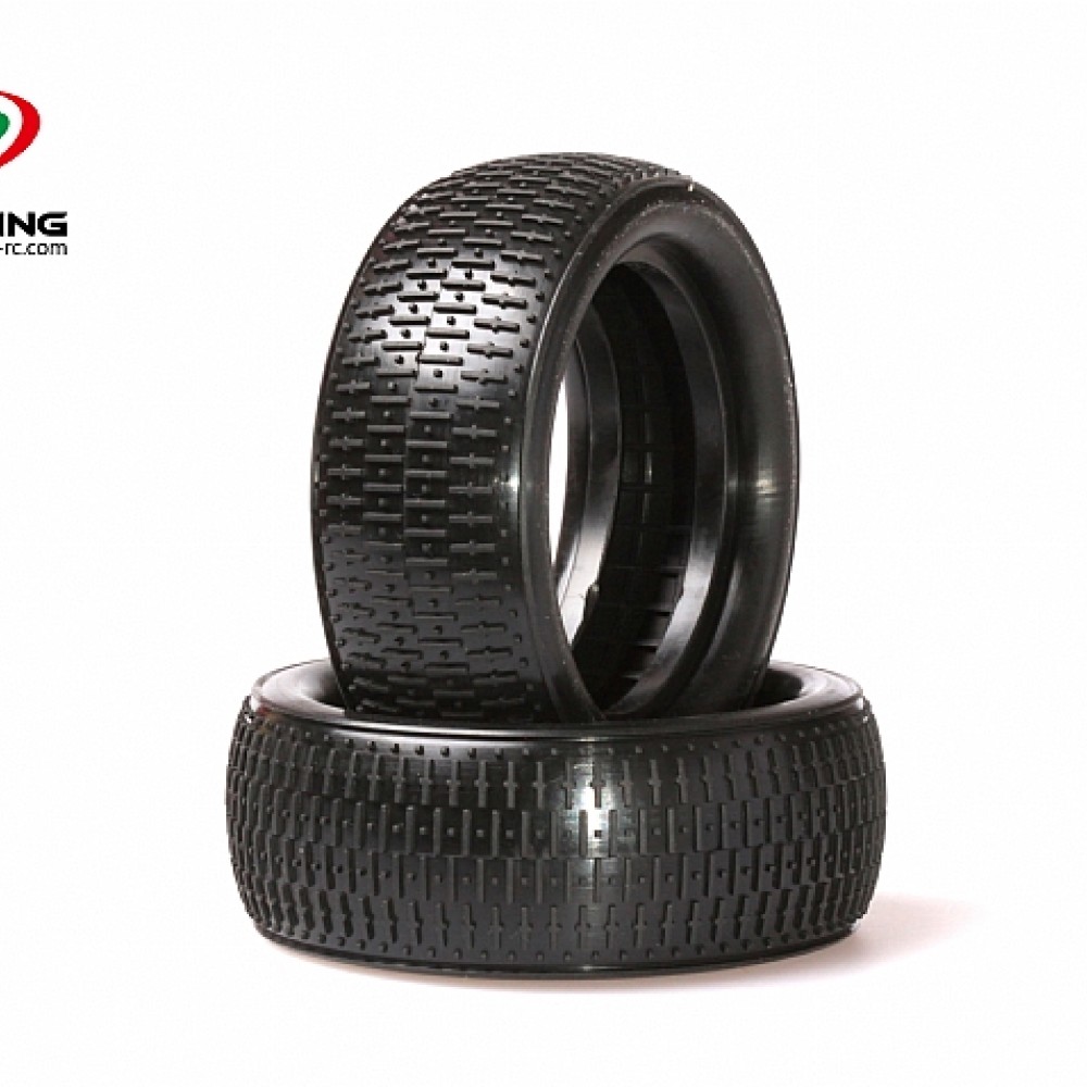 1604-1/10 4WD Buggy Front Racing Tyres Soft (2pcs)1604-1/10 4WD Buggy Front Racing Tyres Soft ...