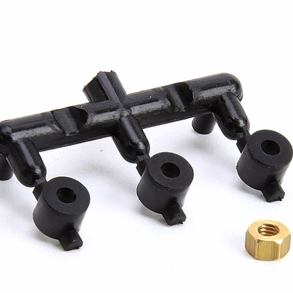 Differential Holder *3pcs& Nut*1pcs, PRR66400246 by PR Racing