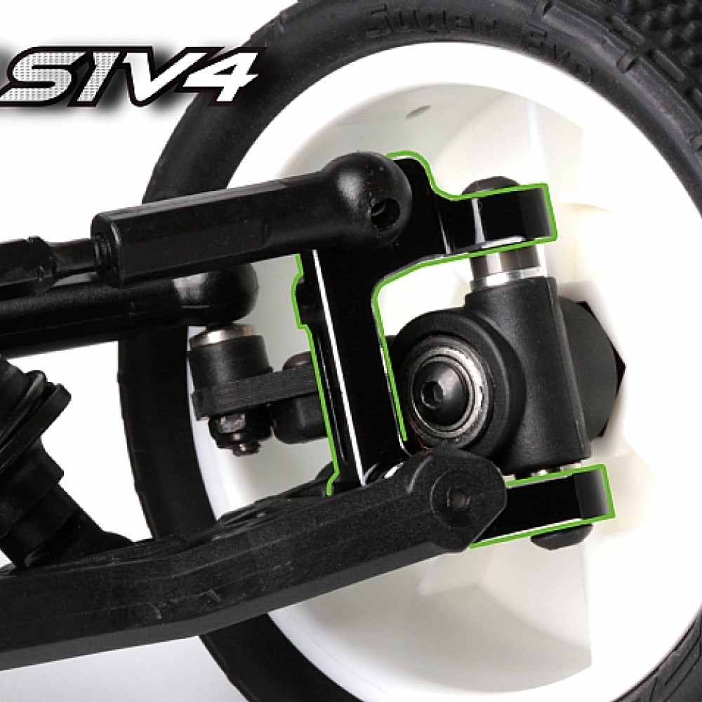 PR S1 V4 Aluminium -1.6mm Caster Block-3 Degree Pair (1pr), PRR91400039 ...