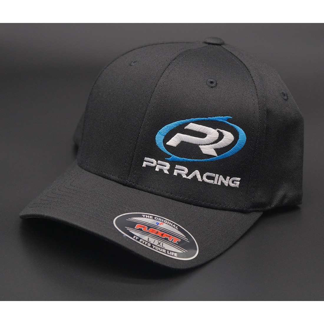 PR Racing FlexFit 6277, Light Blue Logo, X-Large/XX-Lg, PRRUS10001BXL ...