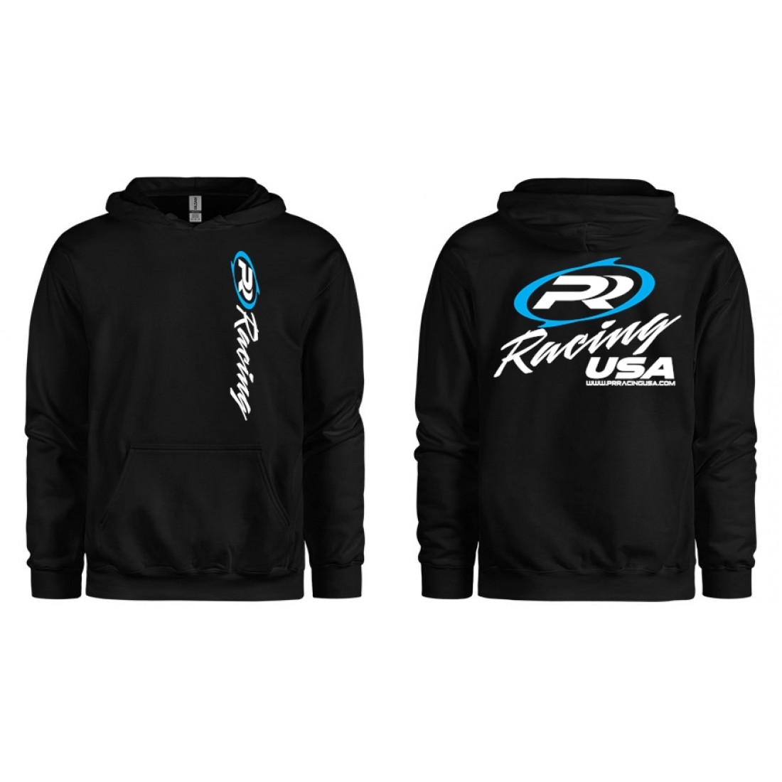 PR Racing USA Hoodie, Blue, 2XLarge