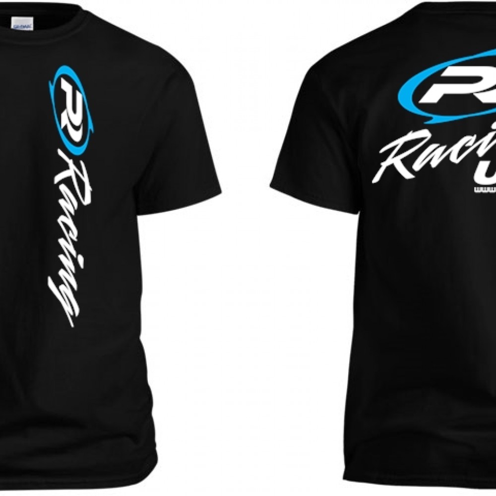 PR Racing USA T-Shirt, Blue, Large